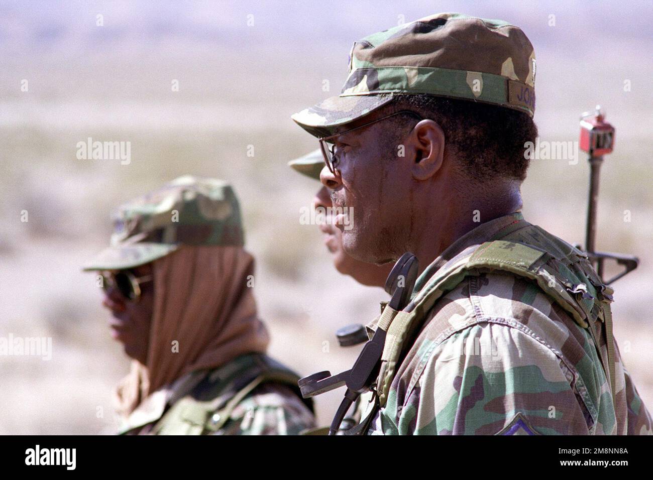 MASTER Sergeant Moore and two other members of the 169th Security ...