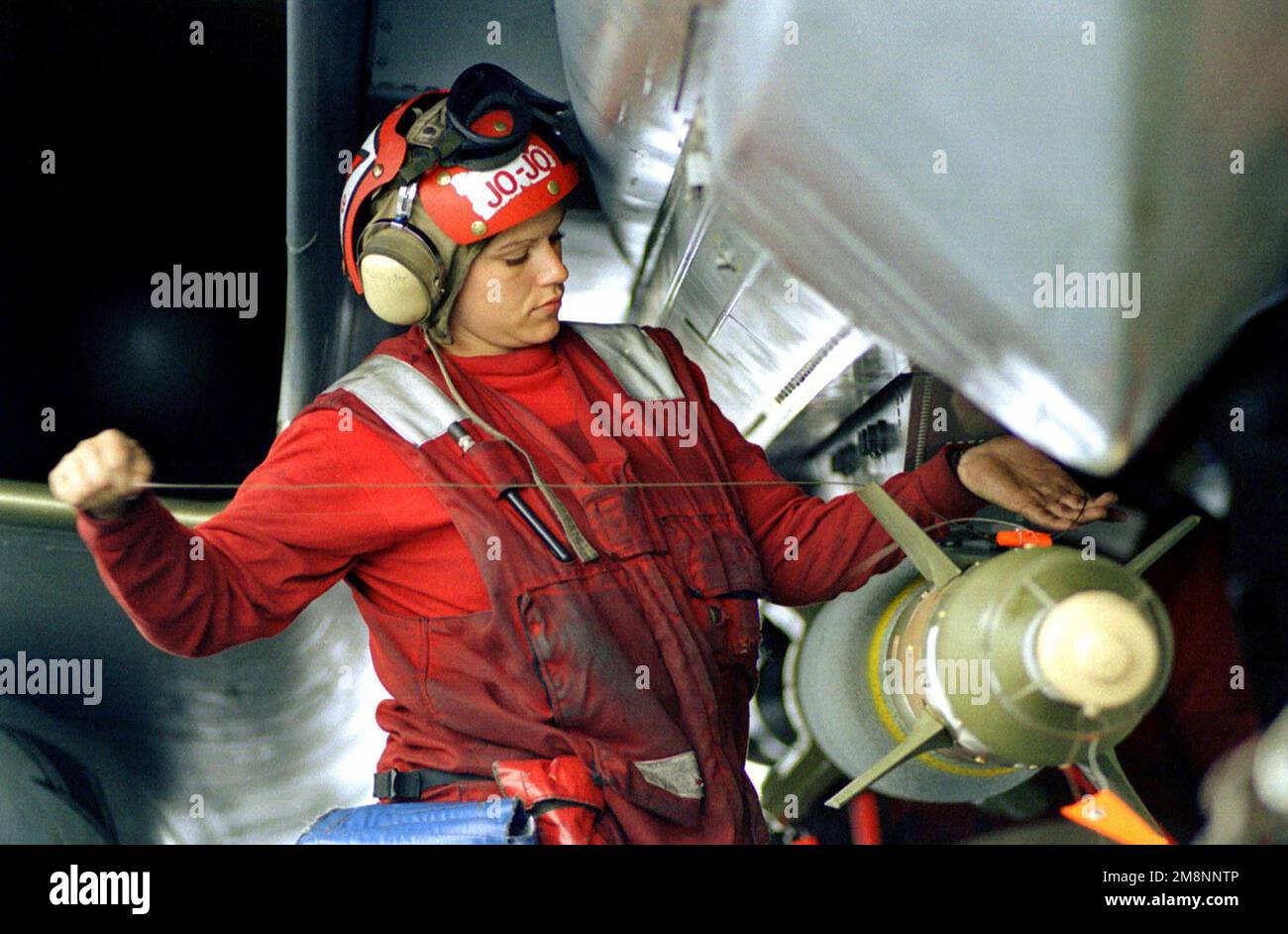 On board USS THEODORE ROOSEVELT (CVN 71), May 4th, 1999, Adriatic Sea ...