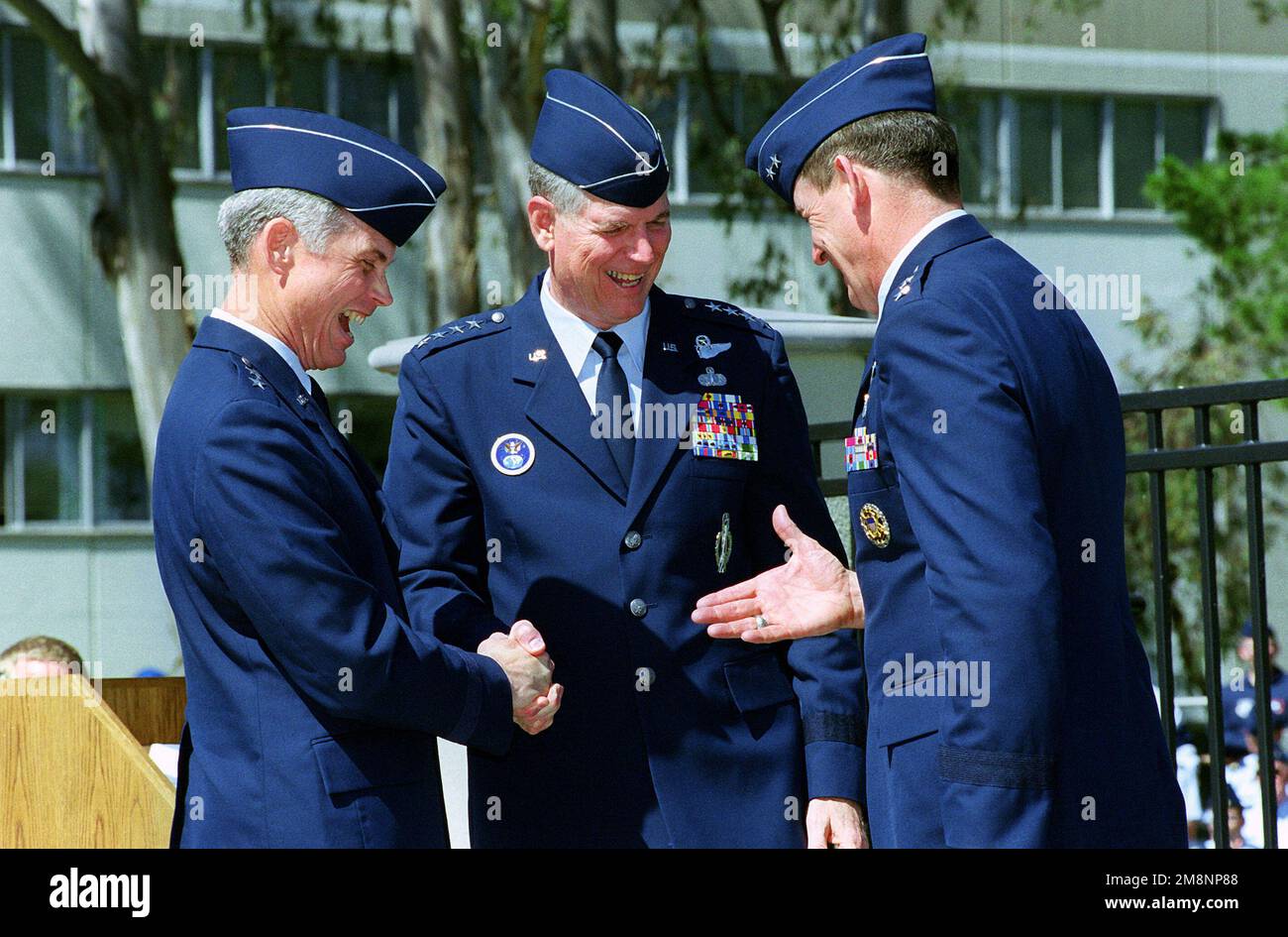 With the 14th Air Force Change of Command Ceremony at a close, US Air ...