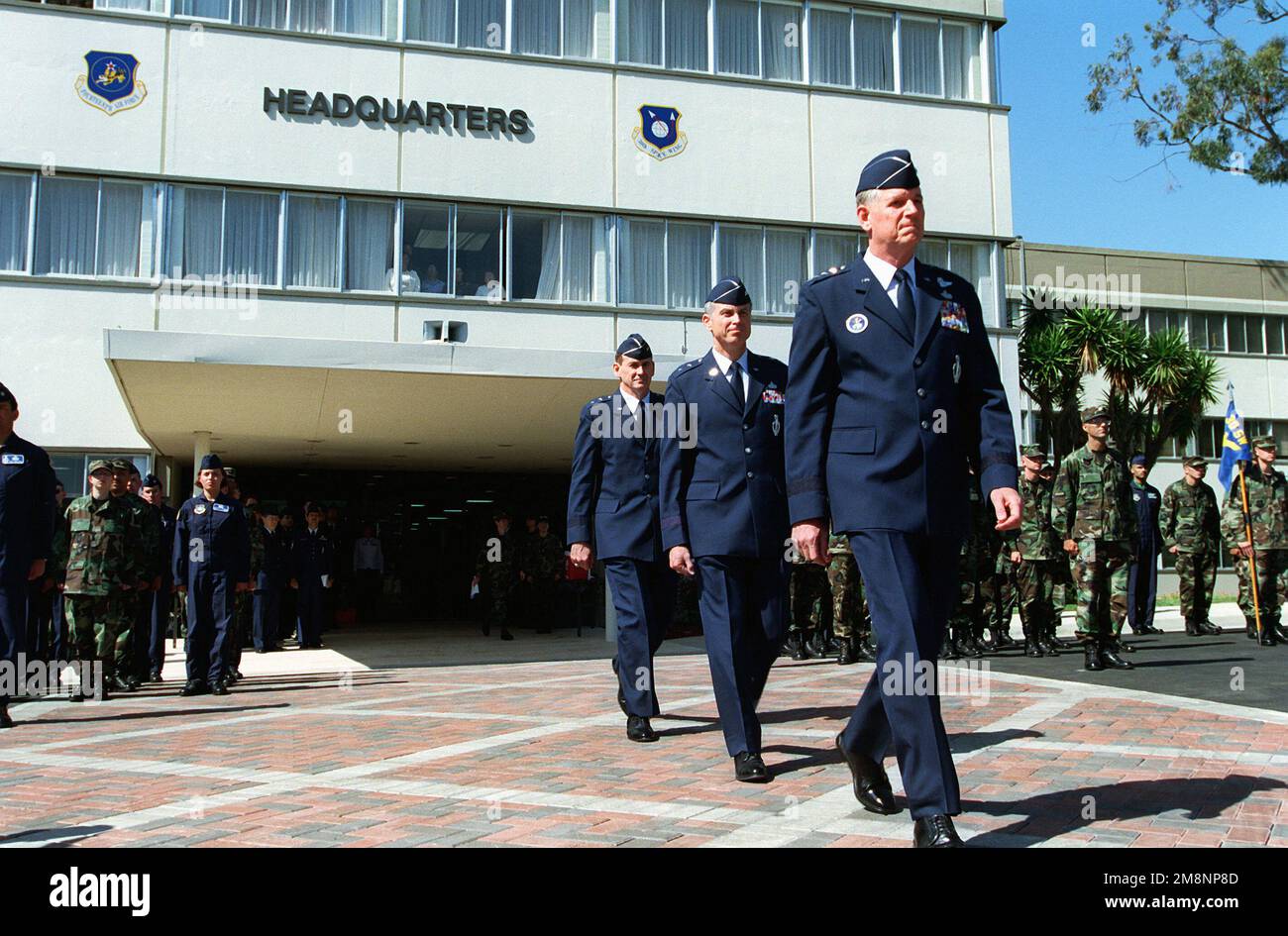 US Air Force General Richard B. Meyers Air Force Space Command and US ...