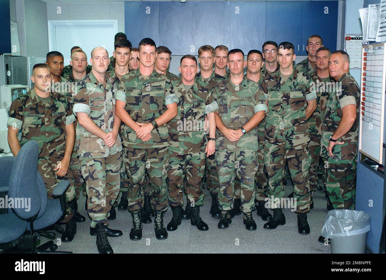 General Charles C. Krulak, 31st Commandant of the Marine Corps (center ...