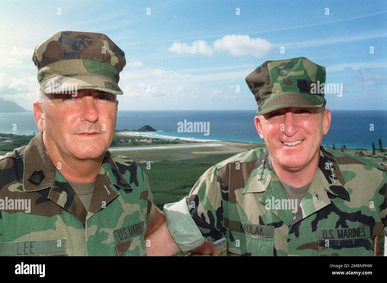 General Charles C. Krulak, 31st Commandant of the Marine Corps and ...