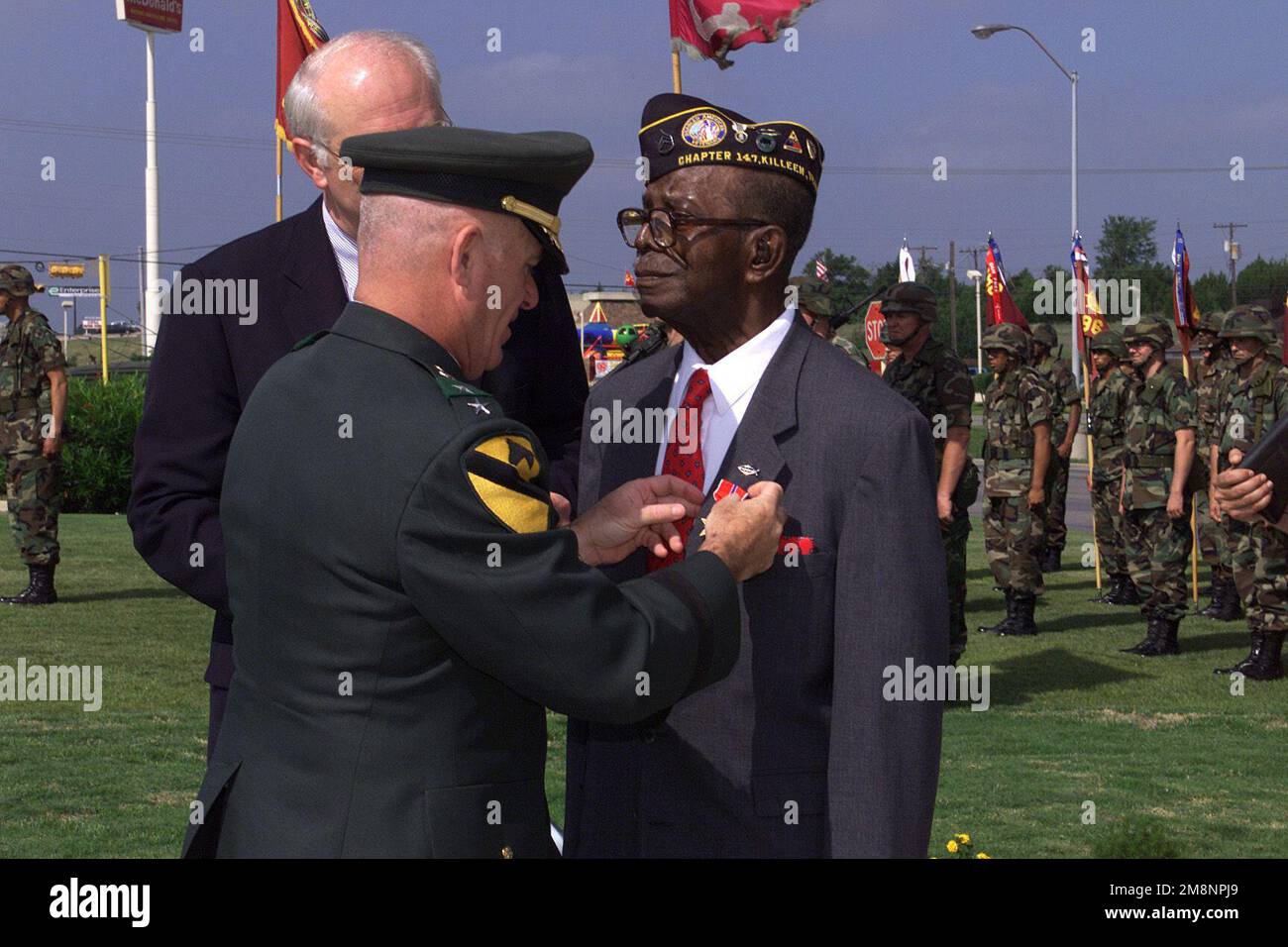 During the annual Memorial Day ceremony in Killeen, Texas, Sergeant ...