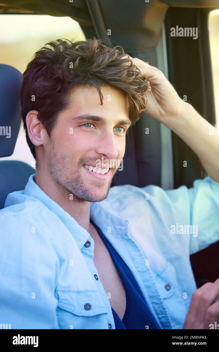 Enjoying a road trip car hi-res stock photography and images - Alamy