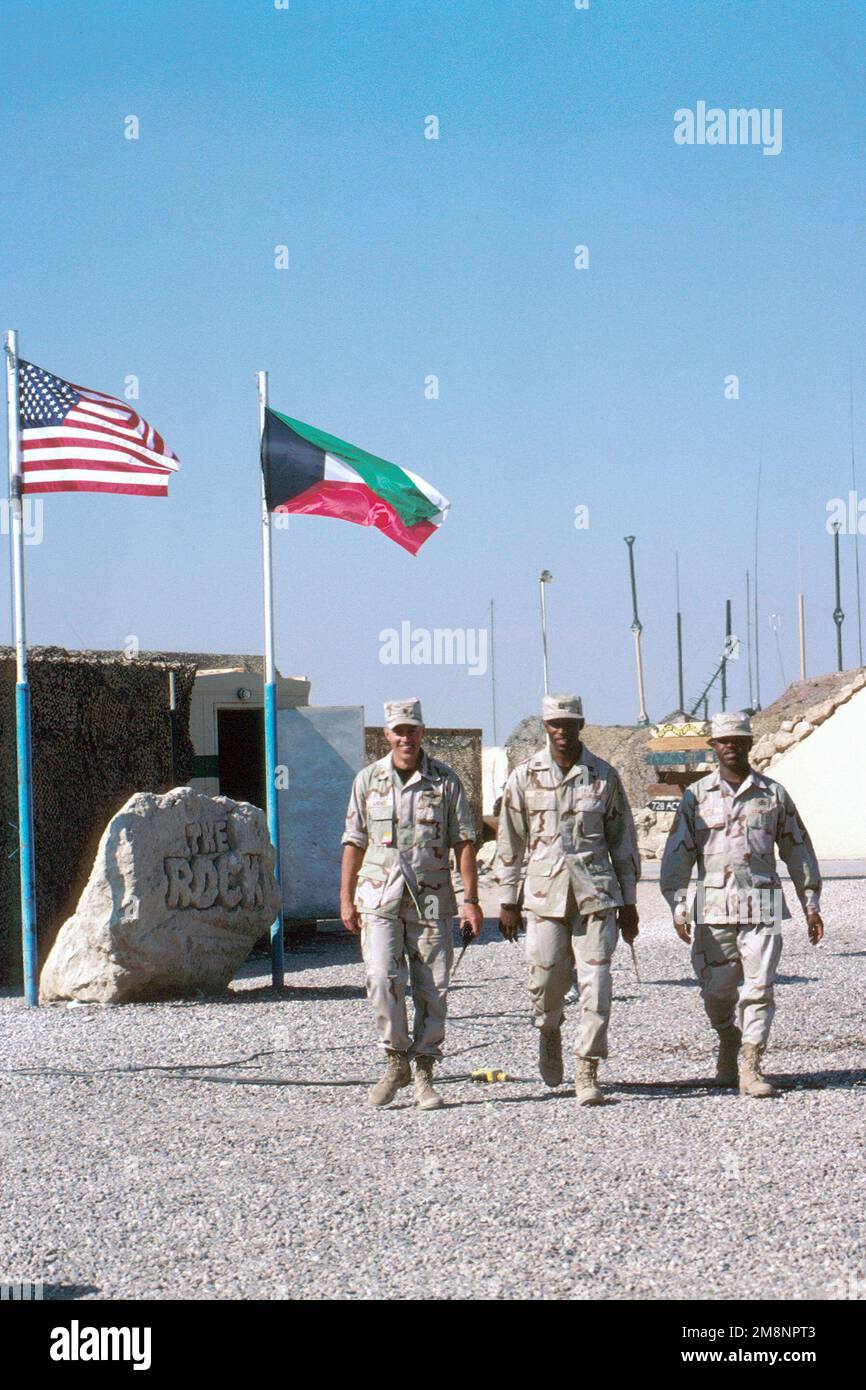 A tour at Ali Al Salem Air Base, nicknamed the "Rock", is a bonding ...