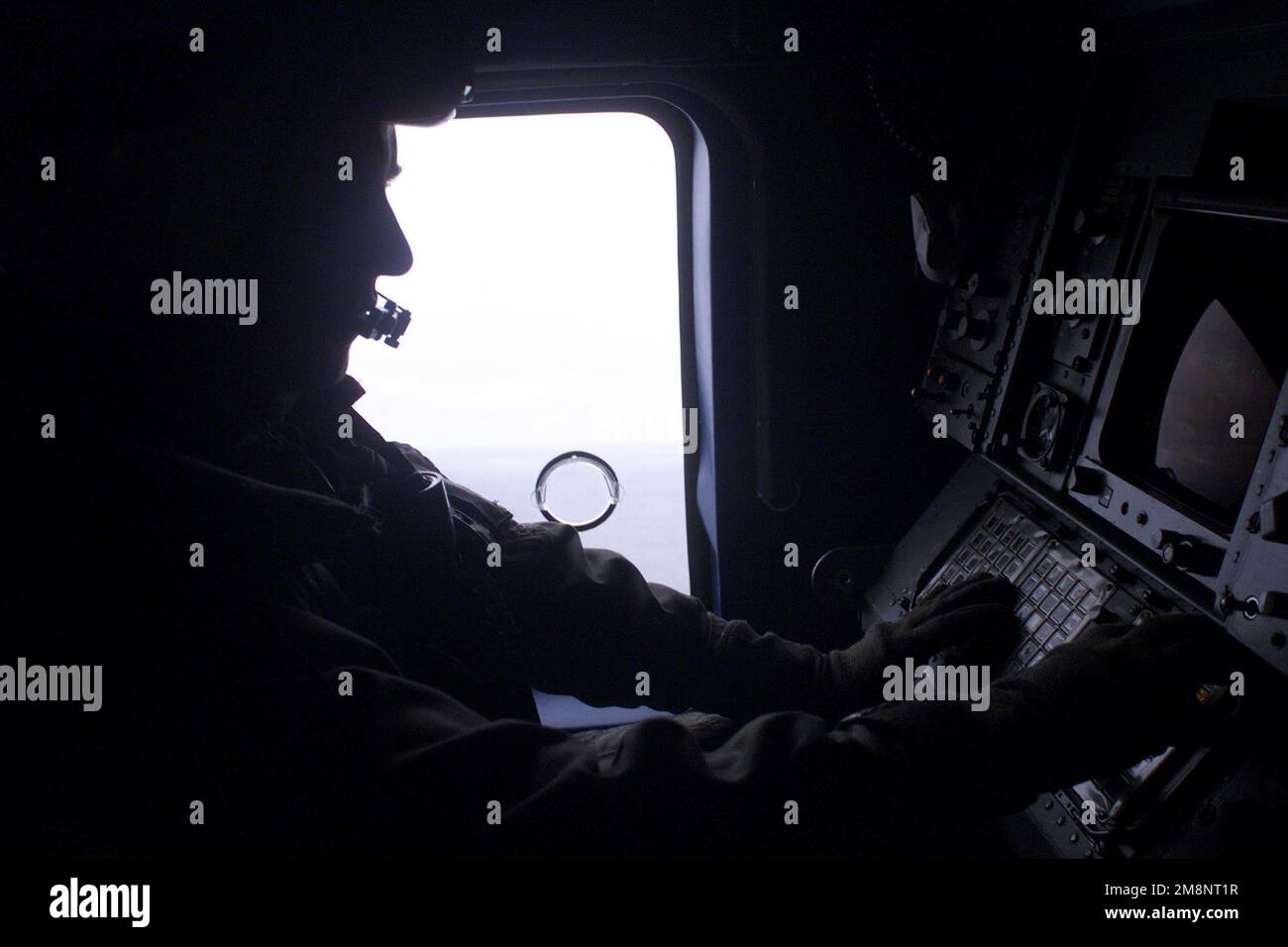 US Navy Aviation Antisubmarine Warfare Operator 3rd Class Rich Allen ...