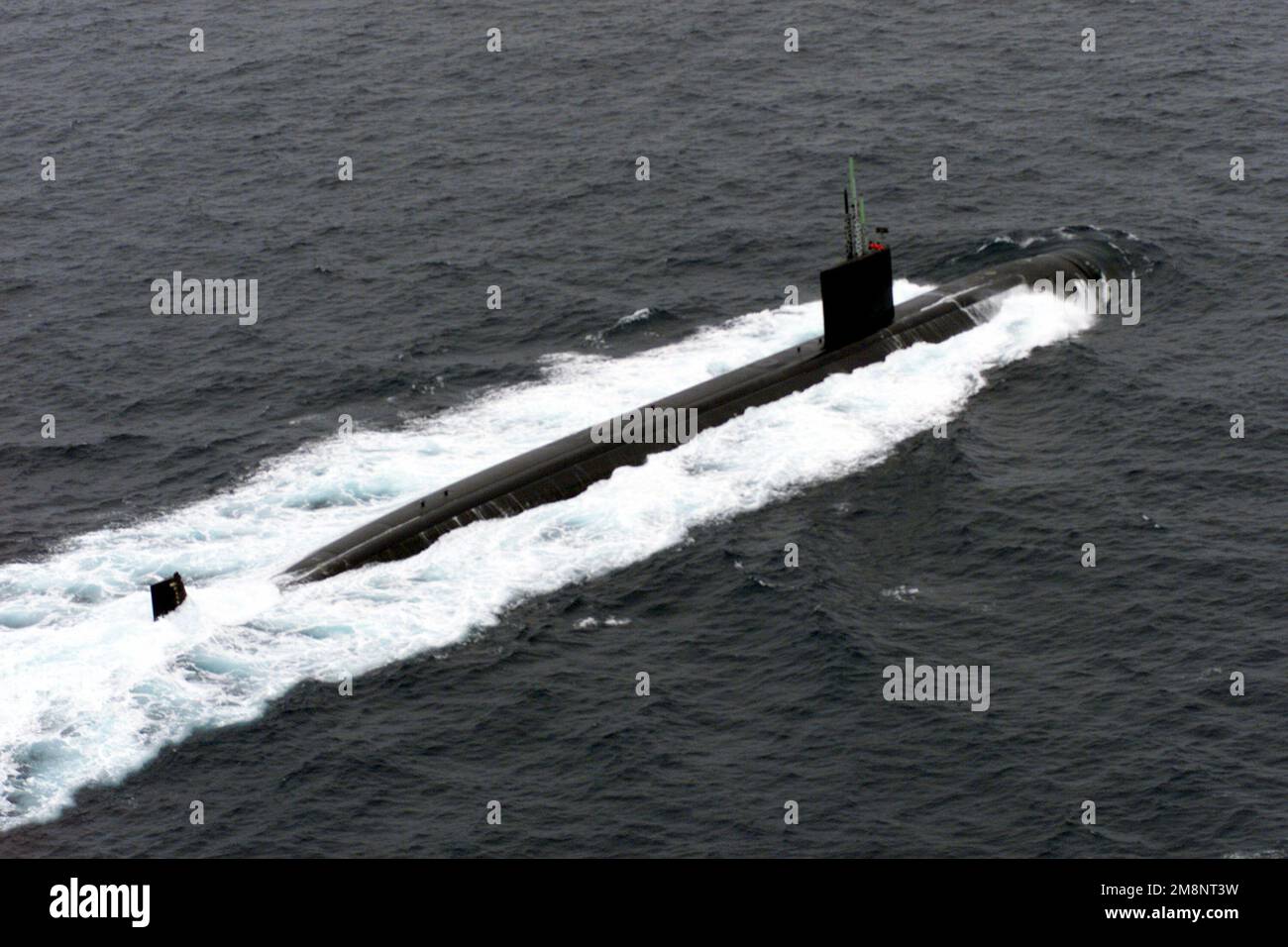 USS TUCSON (SSN 770) cruises off the coast of Chile during Exercise ...