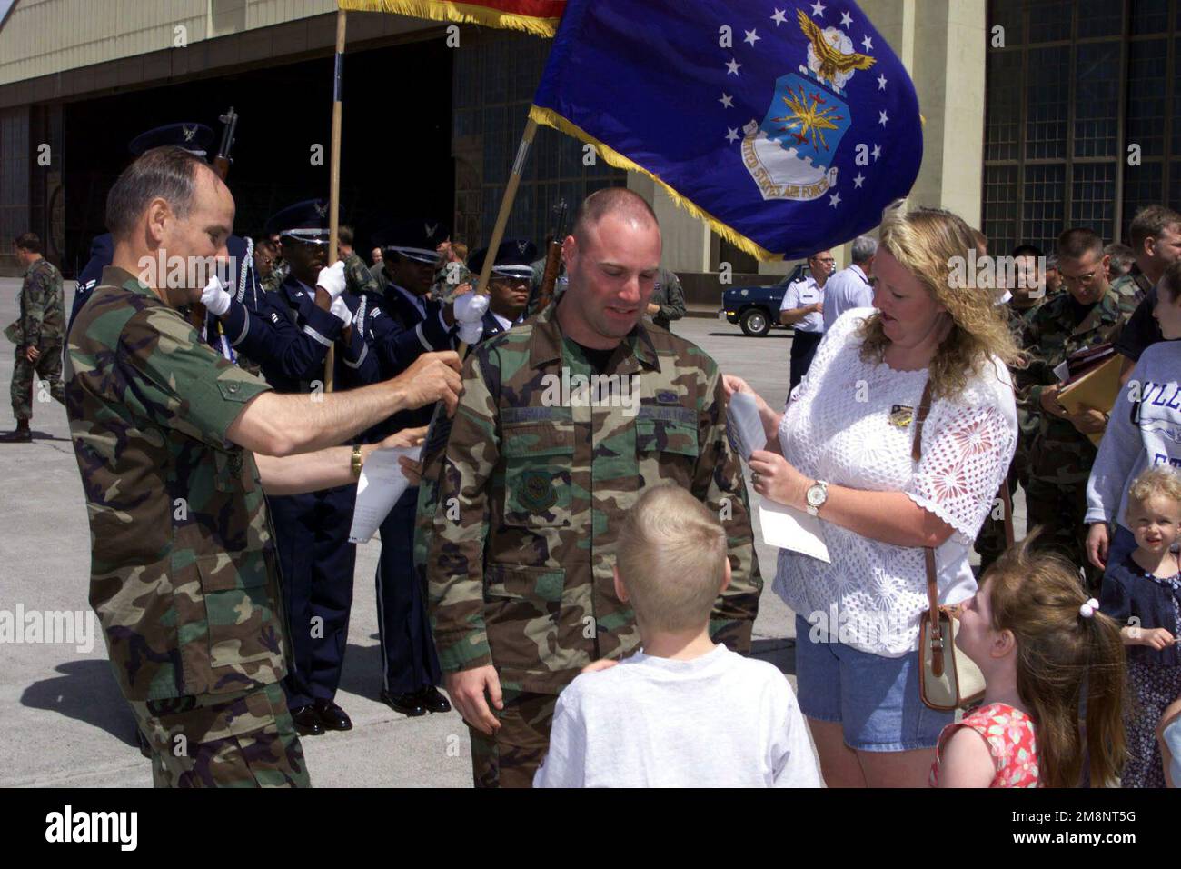 U.S. Air Force Colonel Clark Nelson, 92nd Logistics Group Commander and ...