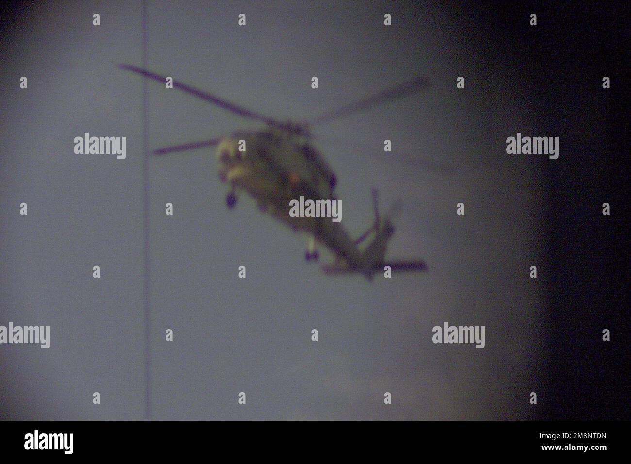 A SH-60B Seahawk helicopter from Helicopter Antisubmarine Squadron 37 ...