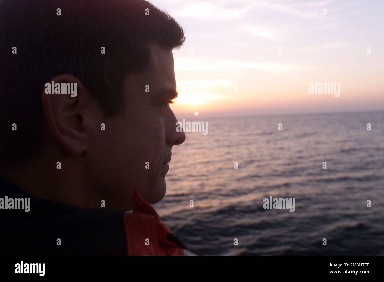 US Navy Commander Dennis Murphy, Commanding Officer, takes his boat out ...