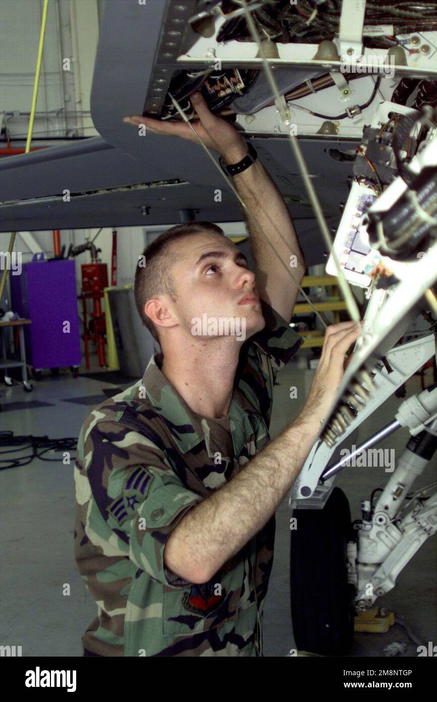 SENIOR AIRMAN Steven Hubbard, an Electro Enviornmental Technician with ...