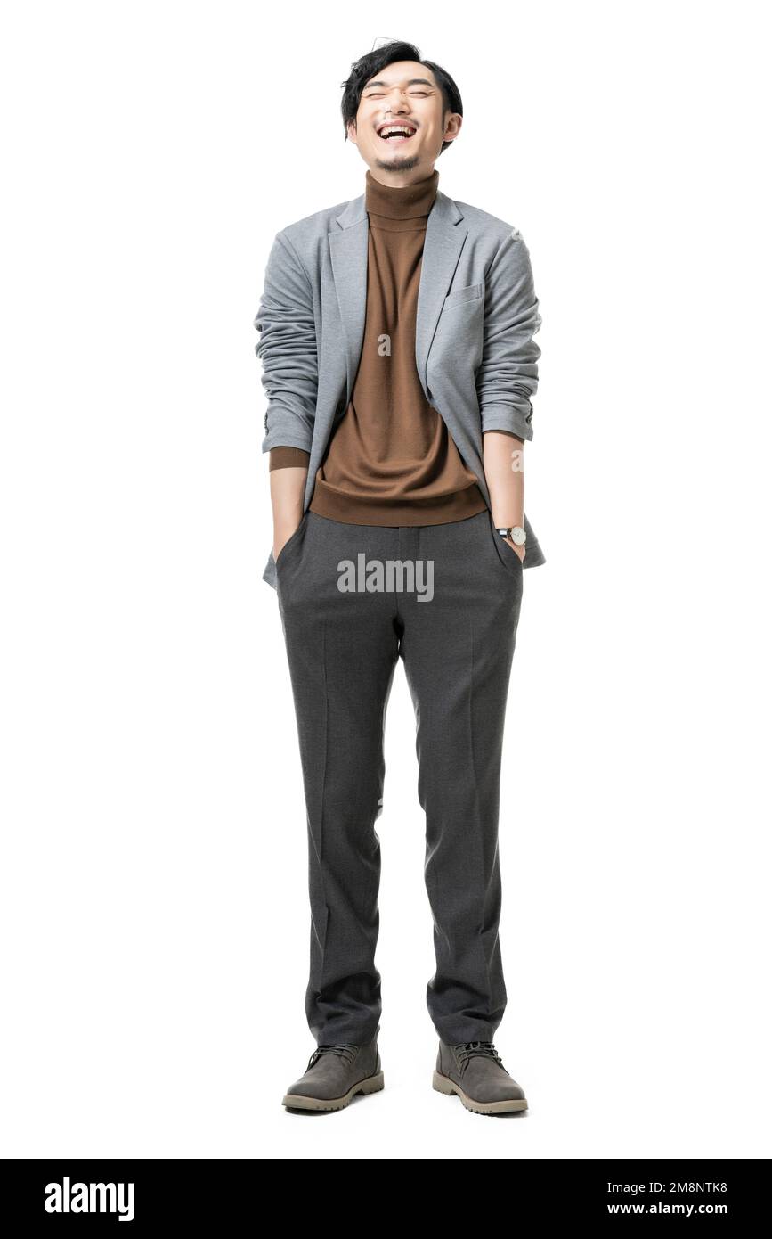 Take the young man Stock Photo - Alamy