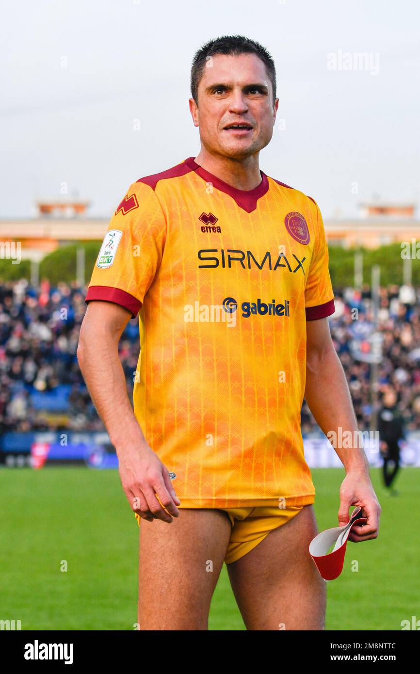 Pisa, Italy. 14th Jan, 2023. Romano Perticone (Cittadella) during AC ...