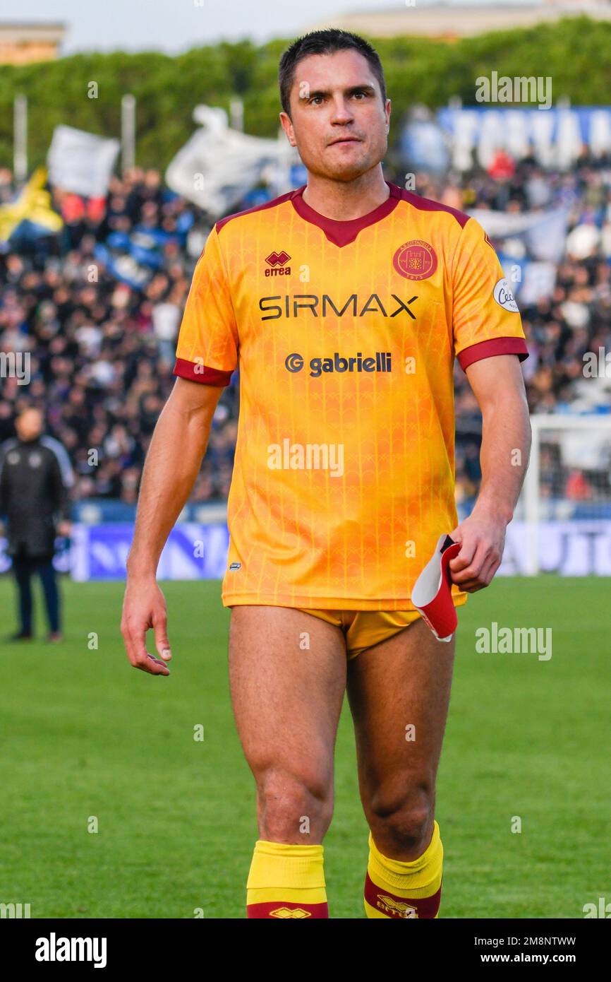 Pisa, Italy. 14th Jan, 2023. Romano Perticone (Cittadella) during AC ...