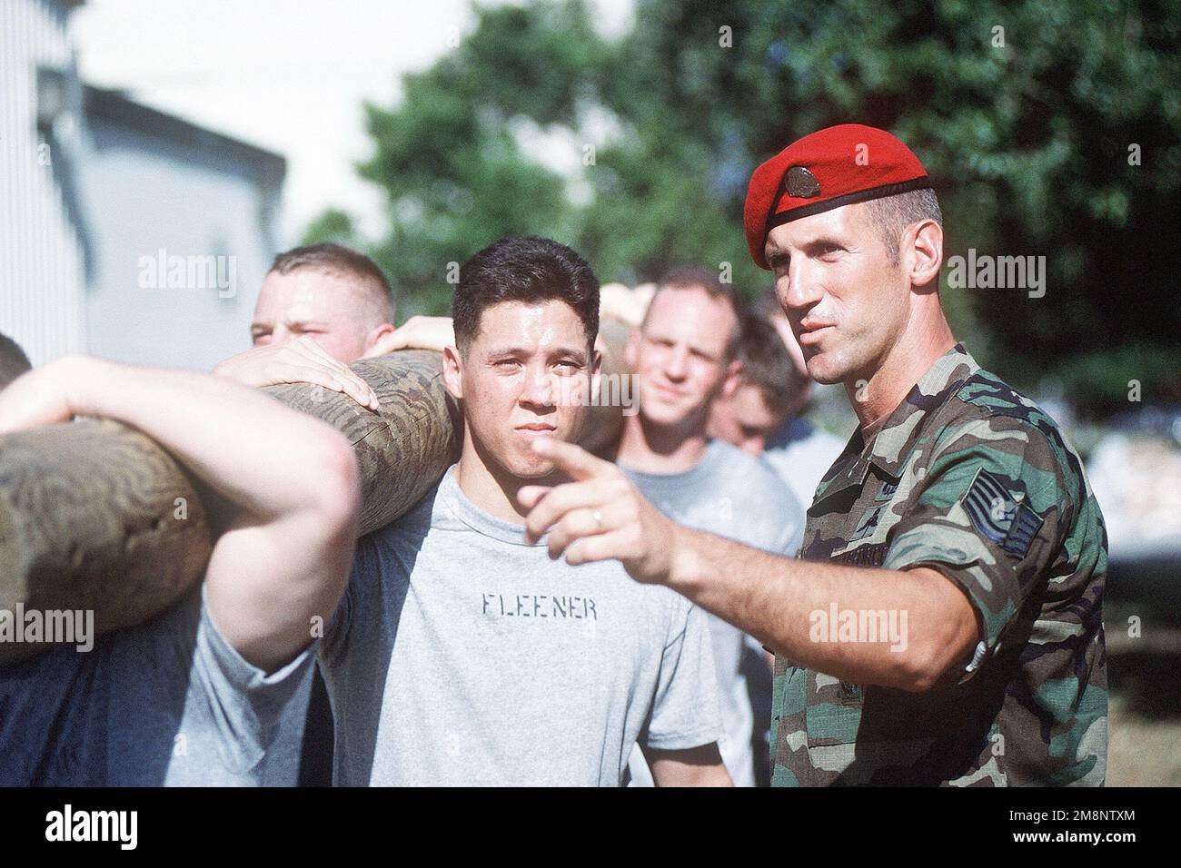 Technical Sergeant Kyle Standbro, a combat controller liaison at ...