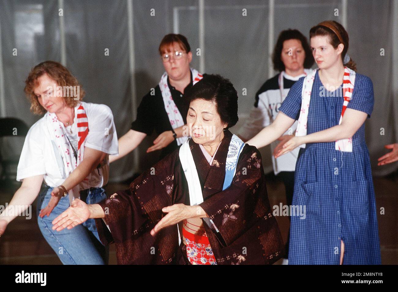 Yokota residents practice the graceful Japanese traditional dance"Nihon ...