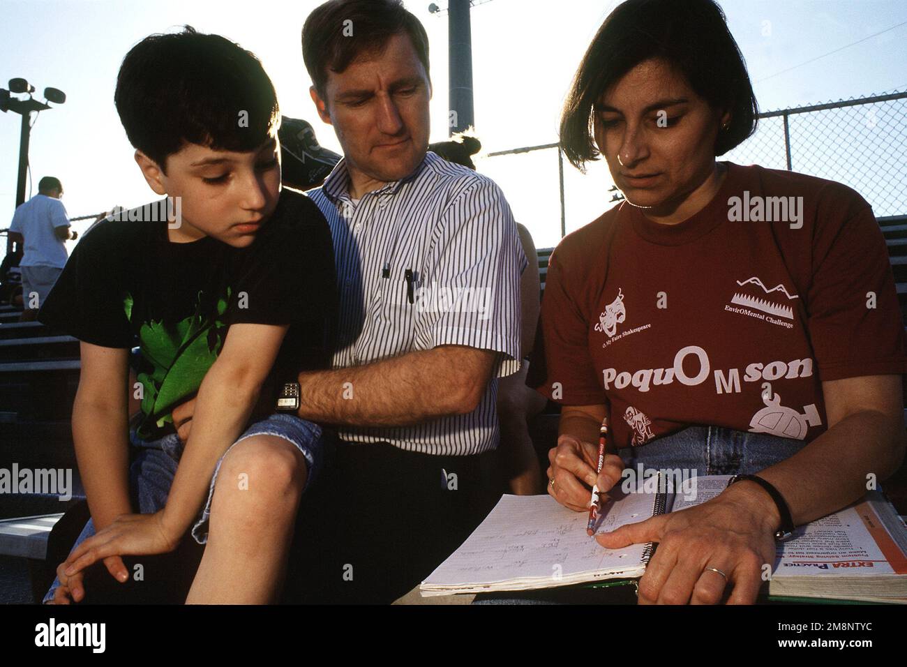 US Air Force Lieutenant Colonel Teresa Daniell, her husband Rick, and ...