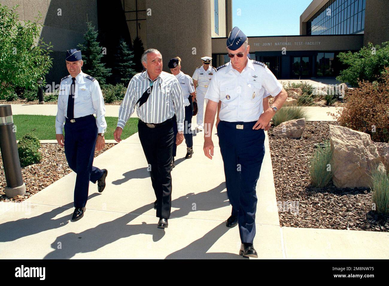 Space Warfare Center Commander, US Air Force Brigadier General Gary R ...