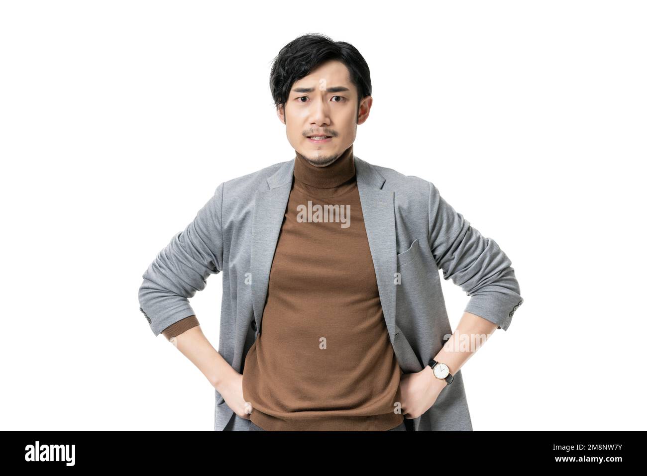 Take the young man Stock Photo - Alamy