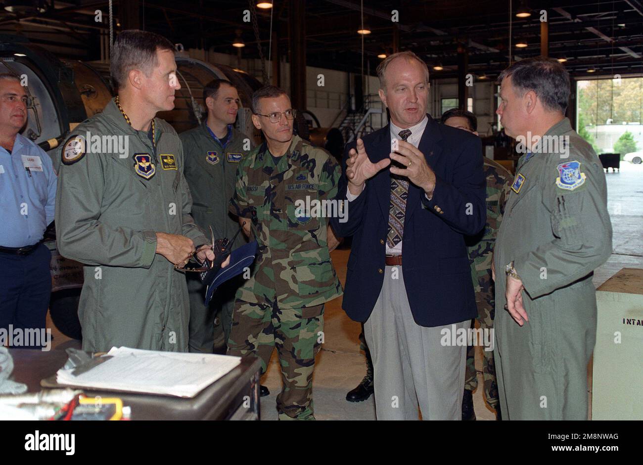 Mr. Marv Clark of Lockheed-Martin explains the relationship of military ...