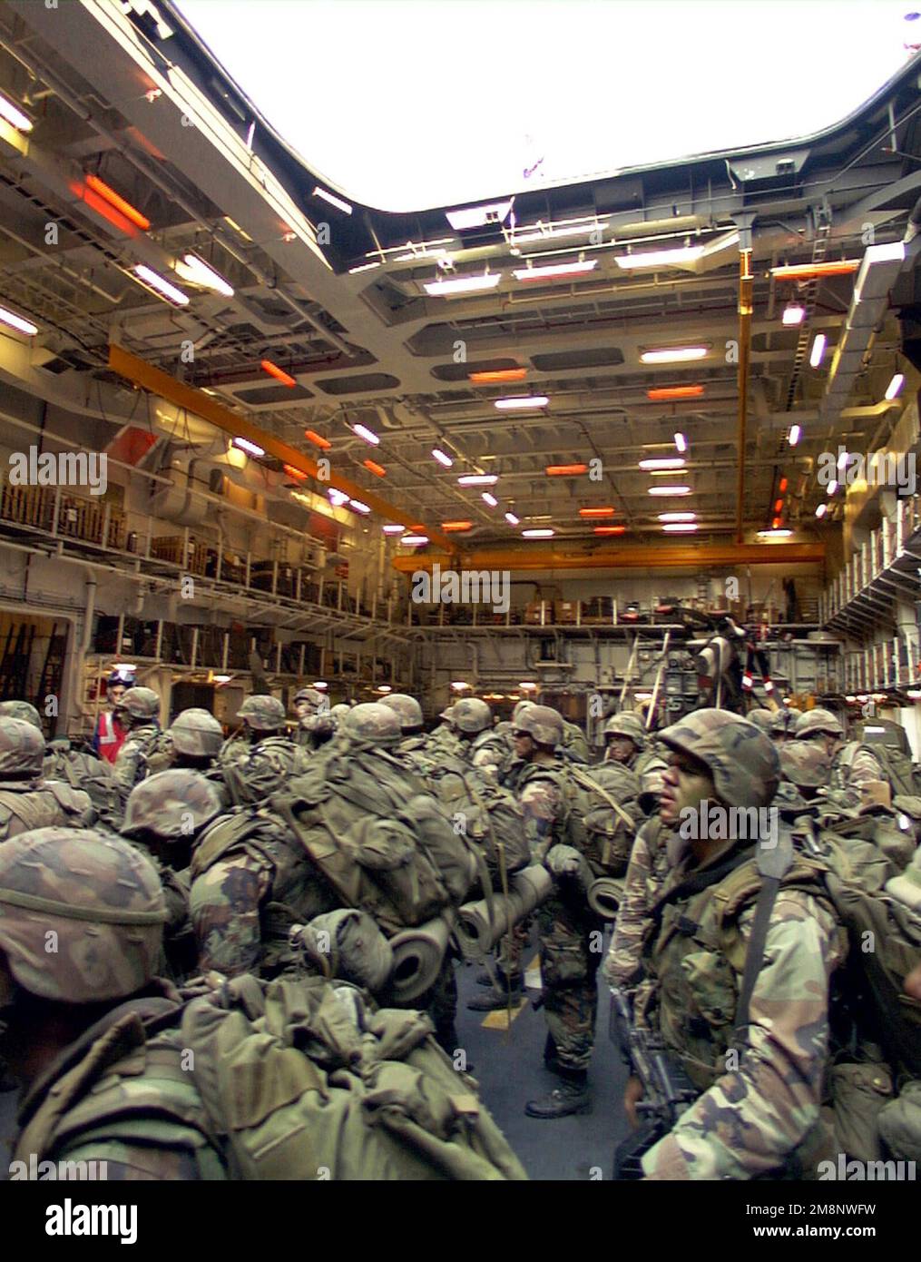 United Staes Marines from Lima Company, Battalion Landing Team 3/8 ...