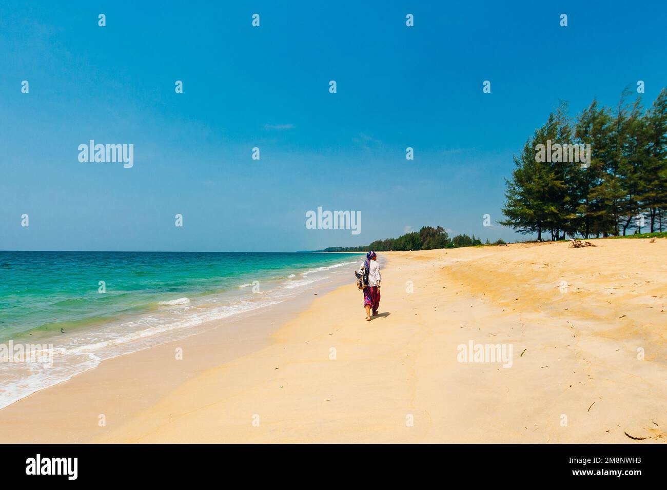 Nai Yang beach in Phuket Thailand Stock Photo - Alamy