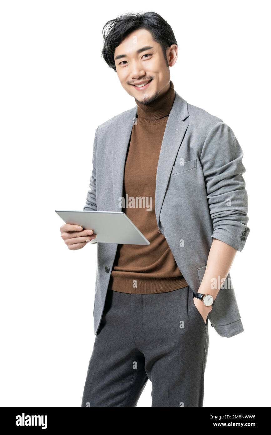 Take the young man Stock Photo - Alamy