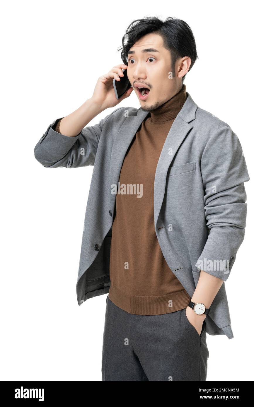 Take the young man Stock Photo - Alamy