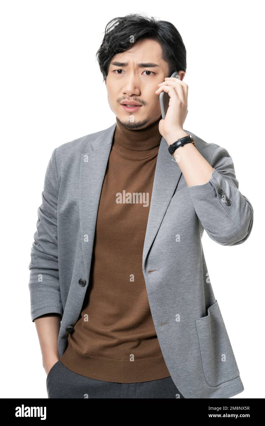 Take the young man Stock Photo - Alamy