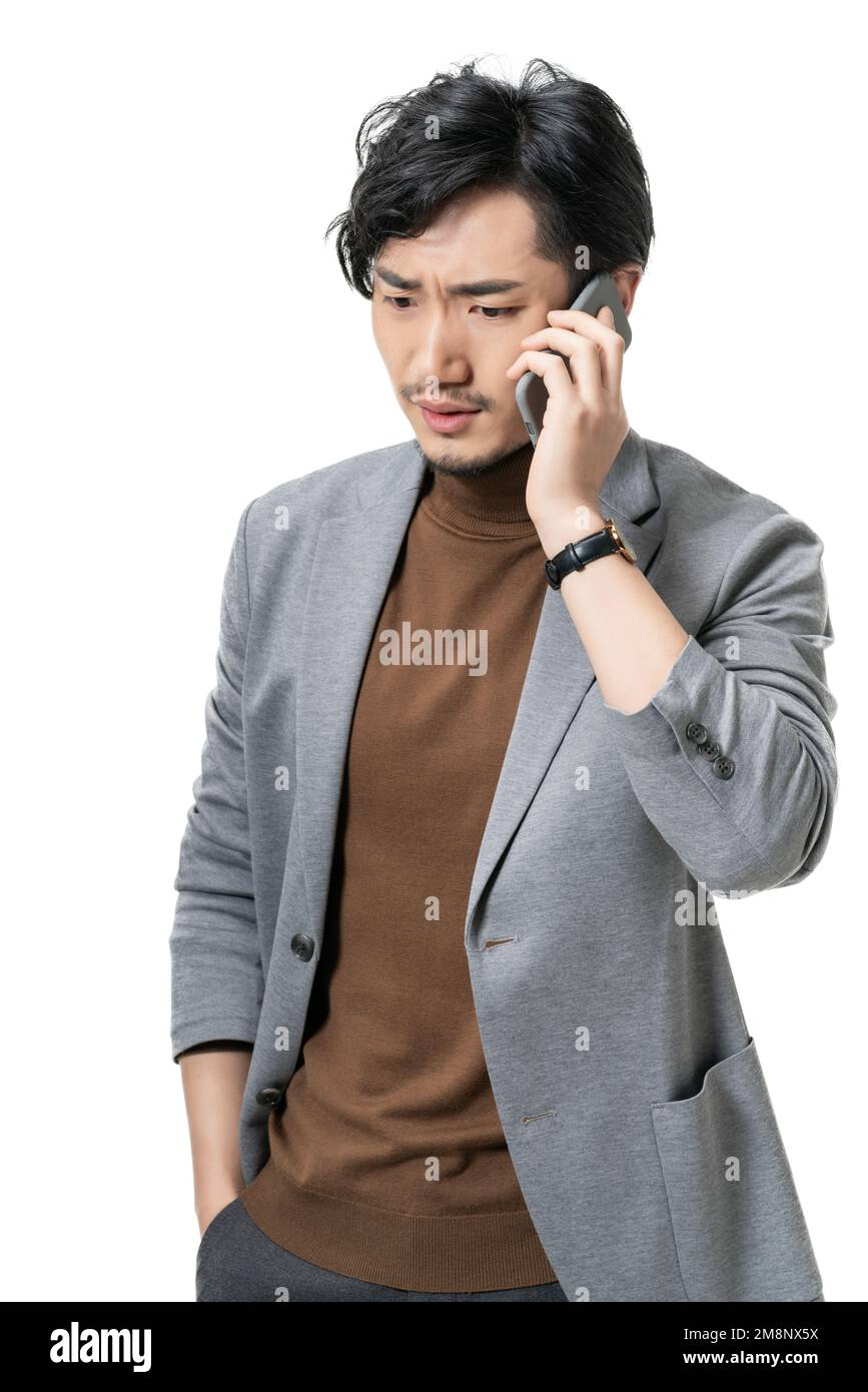 Take the young man Stock Photo - Alamy