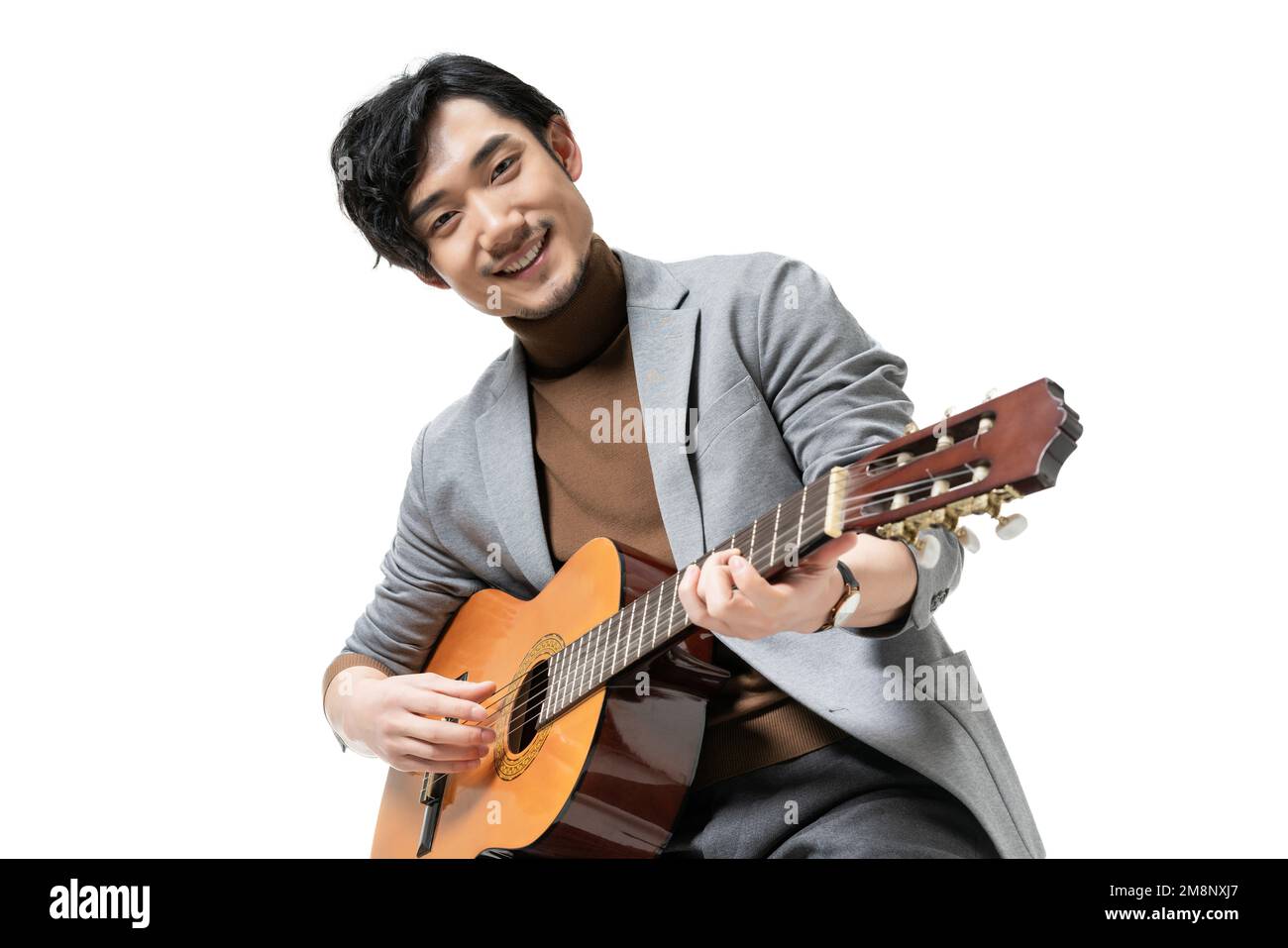 Take the young man Stock Photo - Alamy