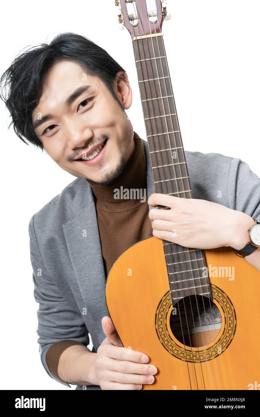 Take the young man Stock Photo - Alamy