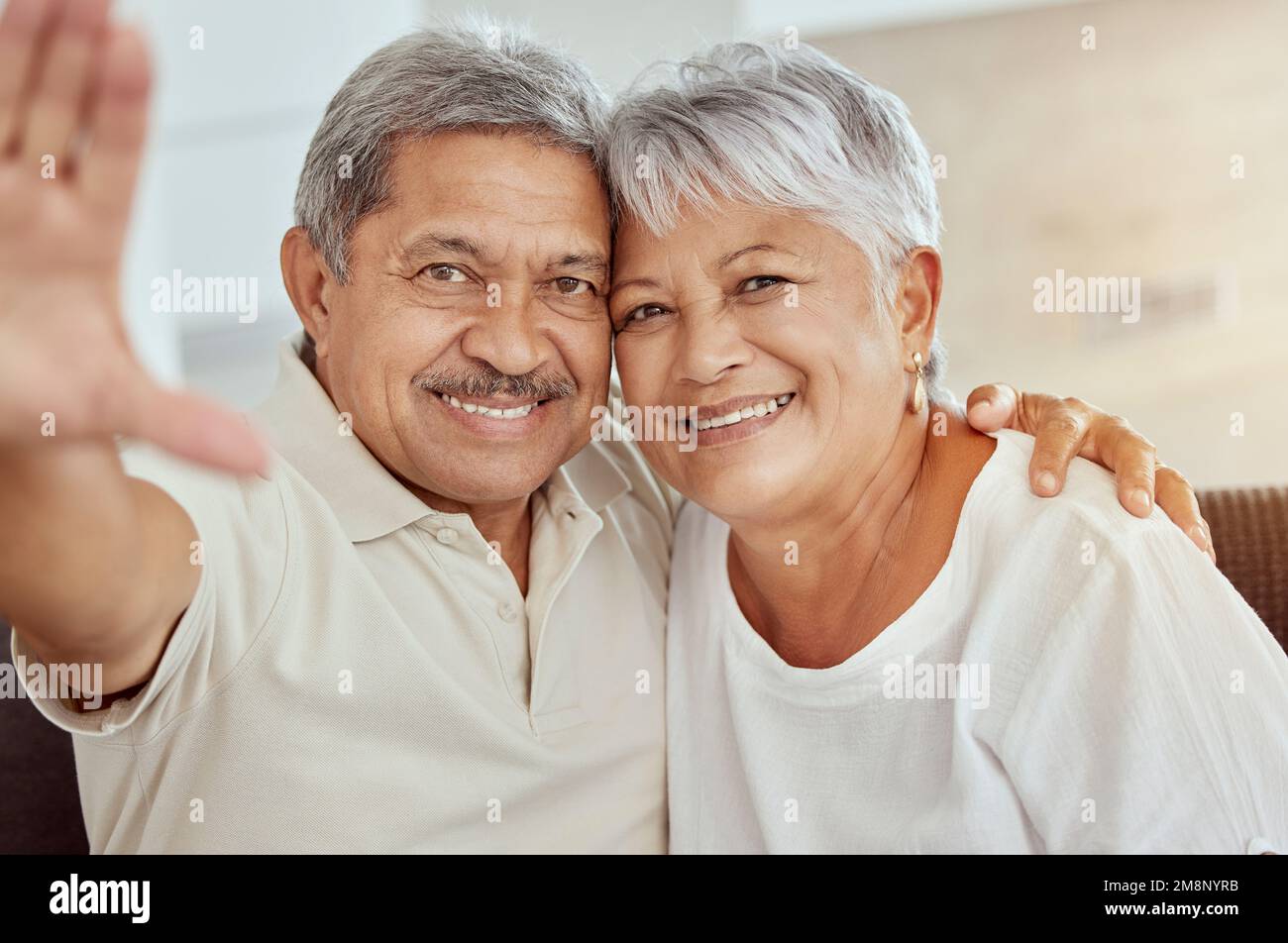 Hispanic man taking care old hi-res stock photography and images - Alamy