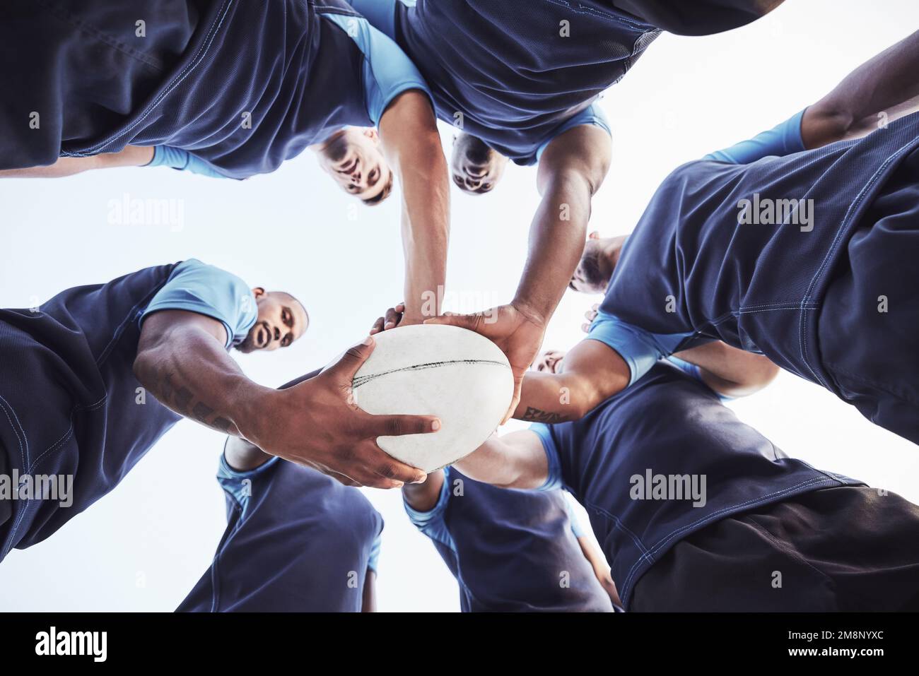 Diverse male rugby team hi-res stock photography and images - Alamy