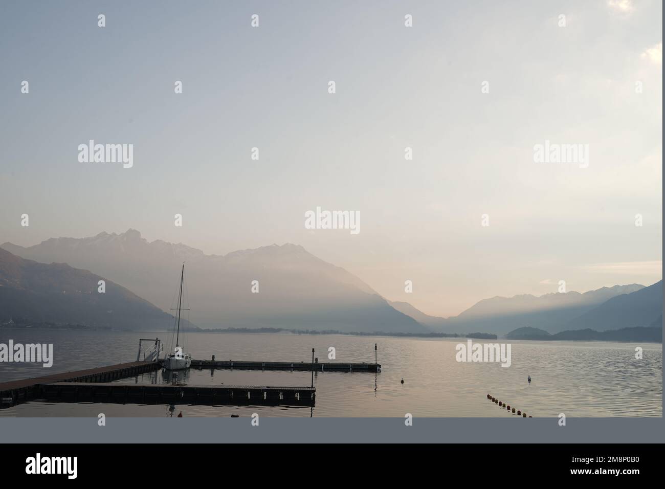 View of Lake Como . Domasio , Italy Stock Photo - Alamy