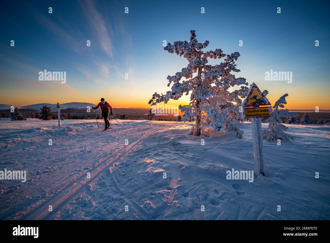 Akaslompolo muonio lapland finland hi-res stock photography and images ...