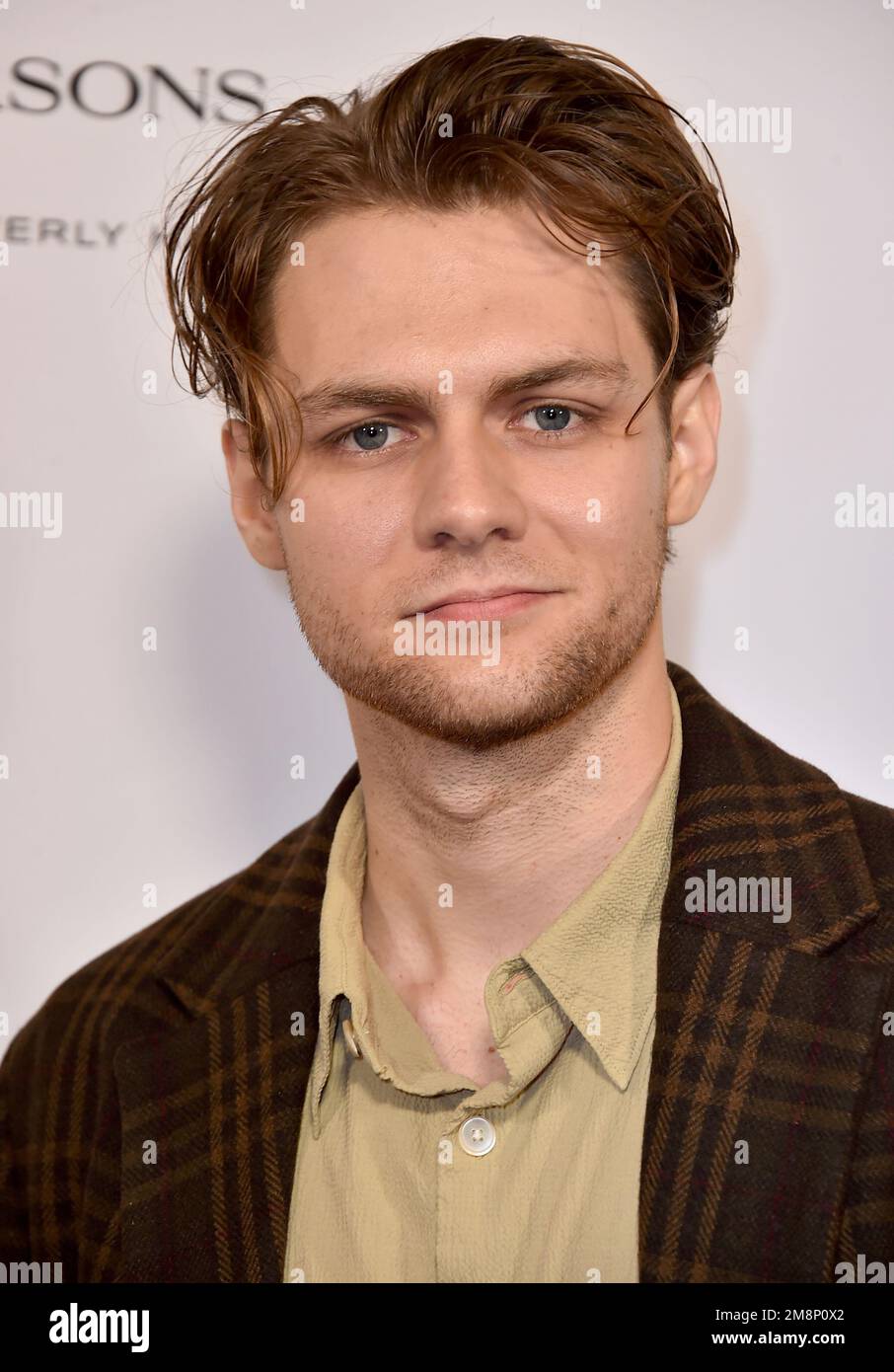 Ty Simpkins arrives at the 2023 BAFTA Tea Party, Saturday, Jan. 14 ...