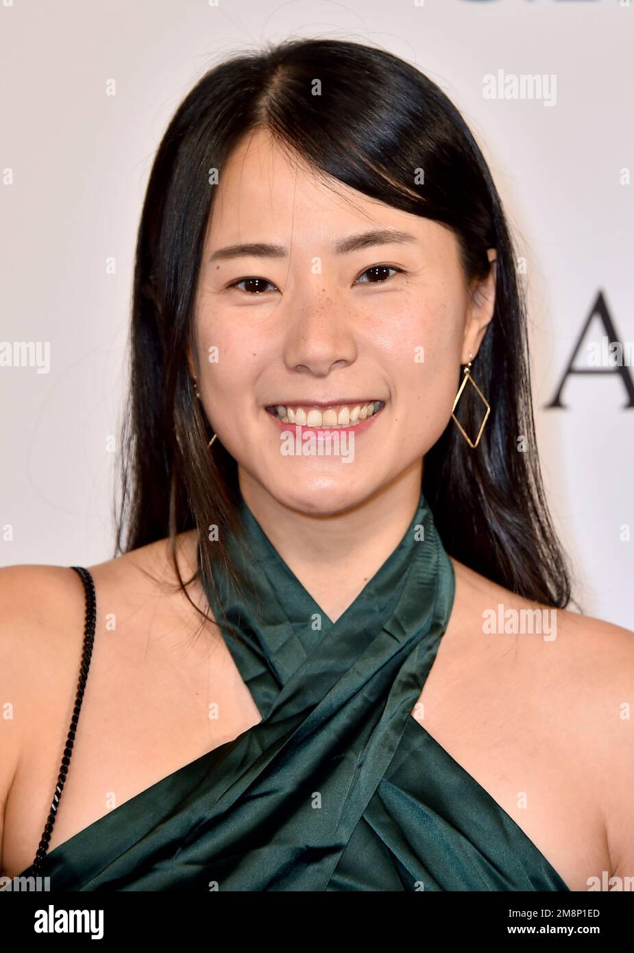 Daphne Qin Wu arrives at the 2023 BAFTA Tea Party, Saturday, Jan. 14 ...