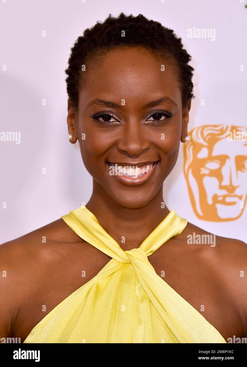 Tracy Ifeachor arrives at the 2023 BAFTA Tea Party, Saturday, Jan. 14 ...