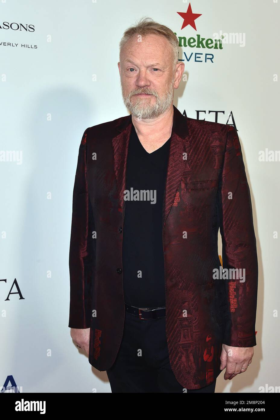 Los Angeles, USA. 14th Jan, 2023. Jared Harris walking the red carpet ...
