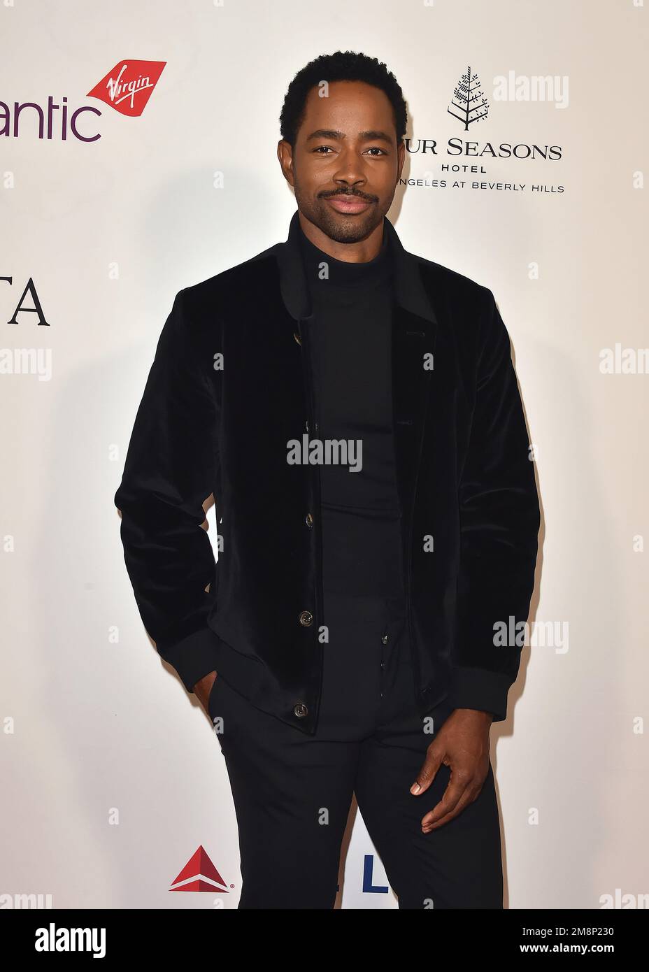 Los Angeles, USA. 14th Jan, 2023. Jay Ellis walking the red carpet at ...