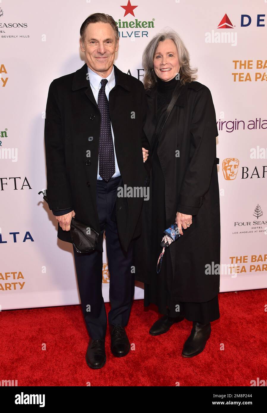 Los Angeles, USA. 14th Jan, 2023. Nicholas Guest and Pamela Guest ...