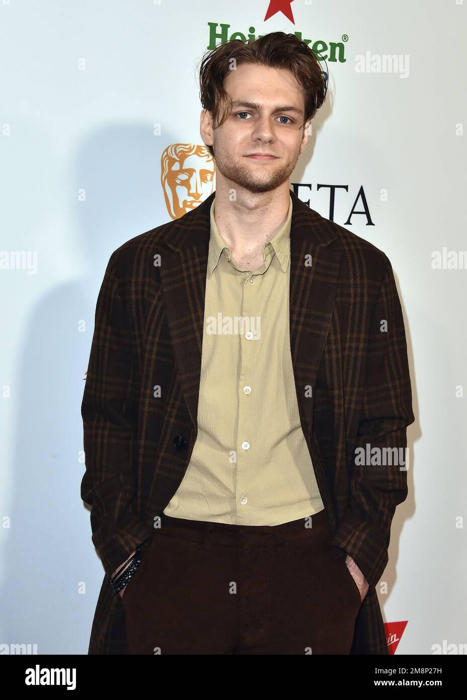 Los Angeles, USA. 14th Jan, 2023. Ty Simpkins walking the red carpet at ...
