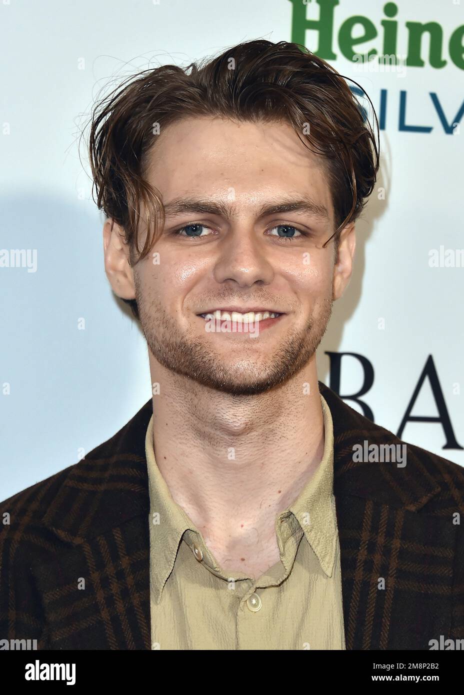 Los Angeles, USA. 14th Jan, 2023. Ty Simpkins walking the red carpet at ...