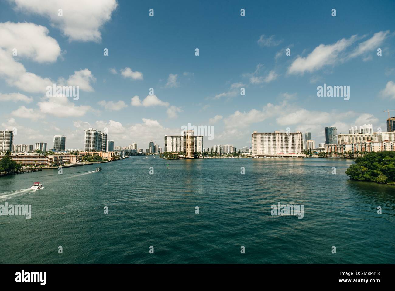 Miami river water canal hi-res stock photography and images - Alamy