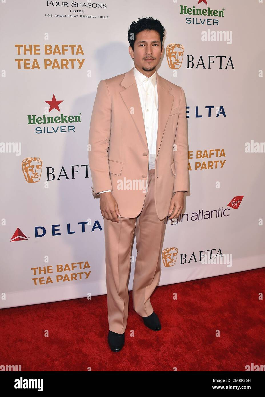 Los Angeles, USA. 14th Jan, 2023. Danny Ramirez walking the red carpet ...