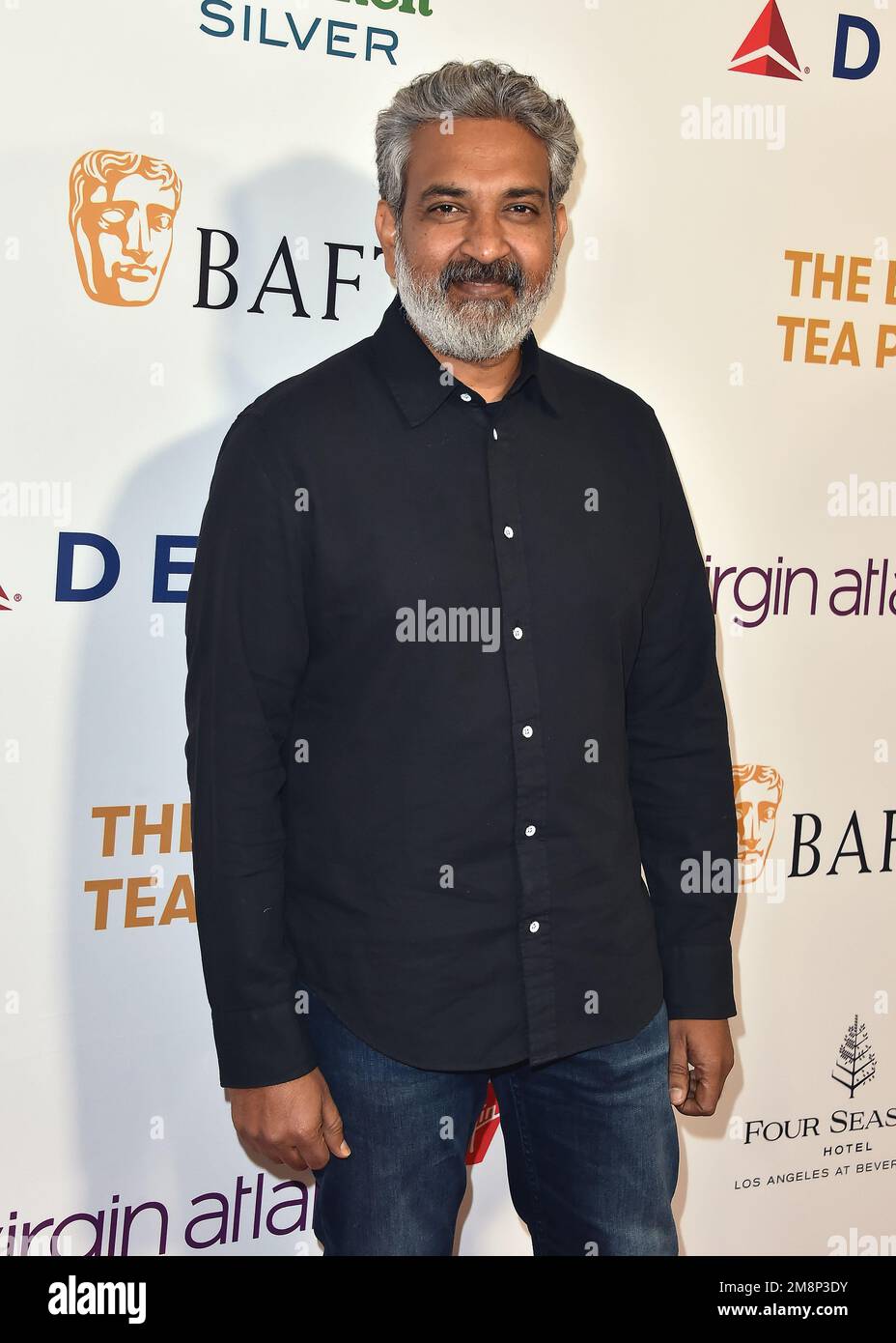 Los Angeles, USA . 14th Jan, 2023. S. S. Rajamouli walking the red ...