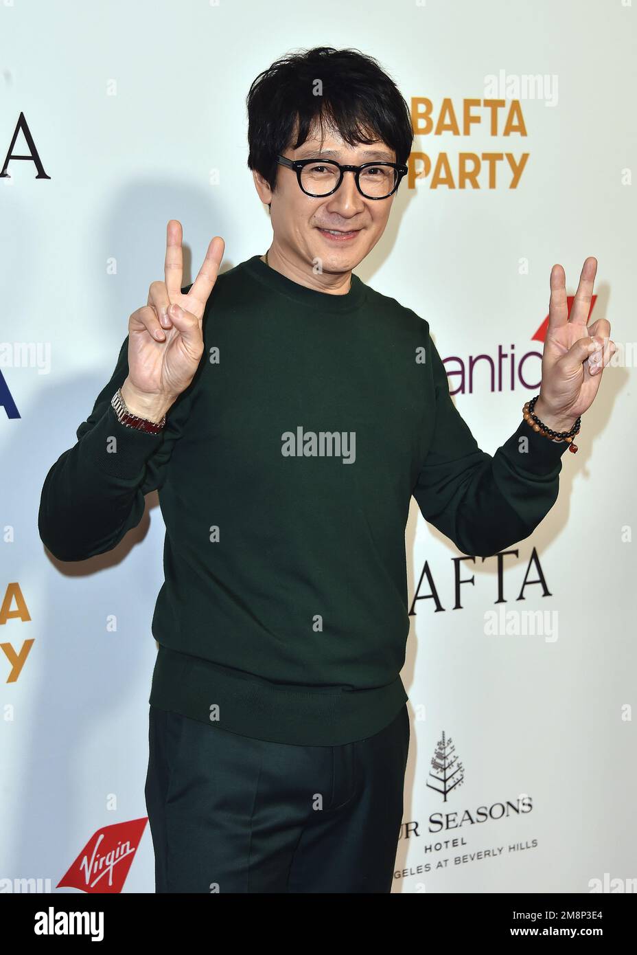 Los Angeles, USA. 14th Jan, 2023. Ke Huy Quan walking the red carpet at ...