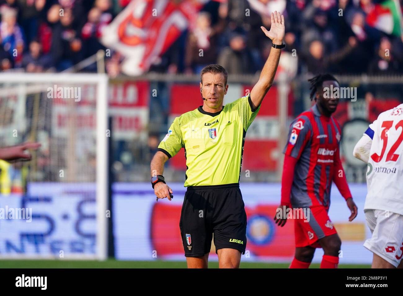 Cremona, Italy. 14th Jan, 2023. Giovanni Zini stadium, Cremona, Italy ...