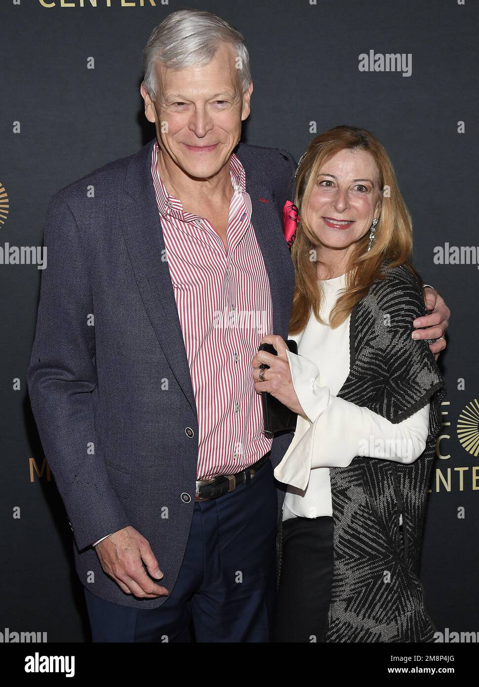 Los Angeles, USA. 14th Jan, 2023. (L-R) Keenan Wolens and Orna Wolens ...